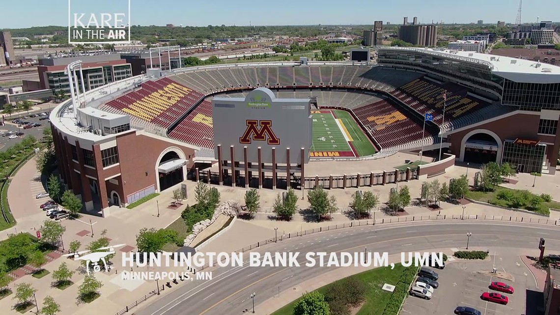 KARE in the Air: Huntington Bank Stadium at U of M | kare11.com