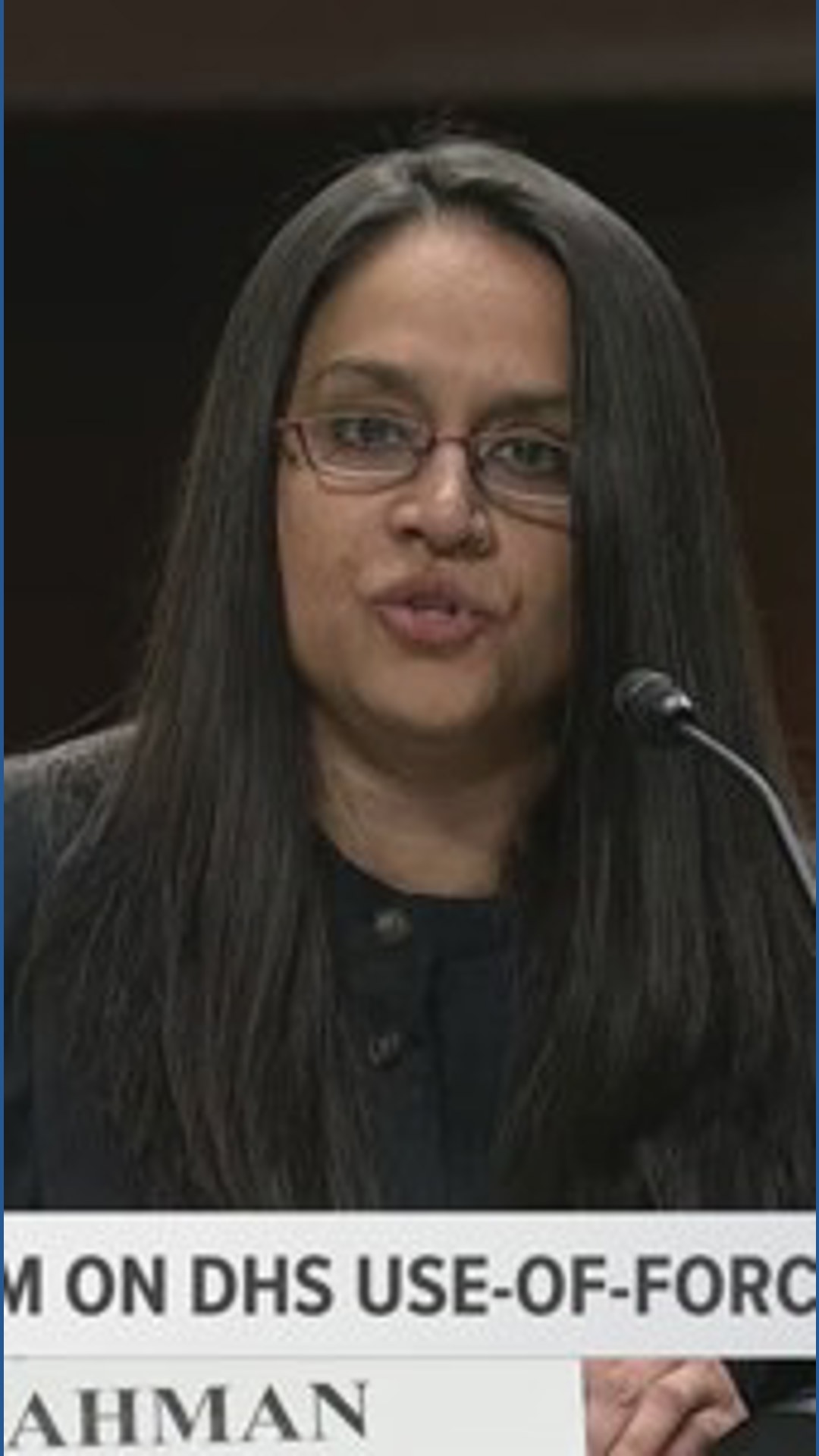 DHS disputed her account after viral video — Rahman testifies at forum ...