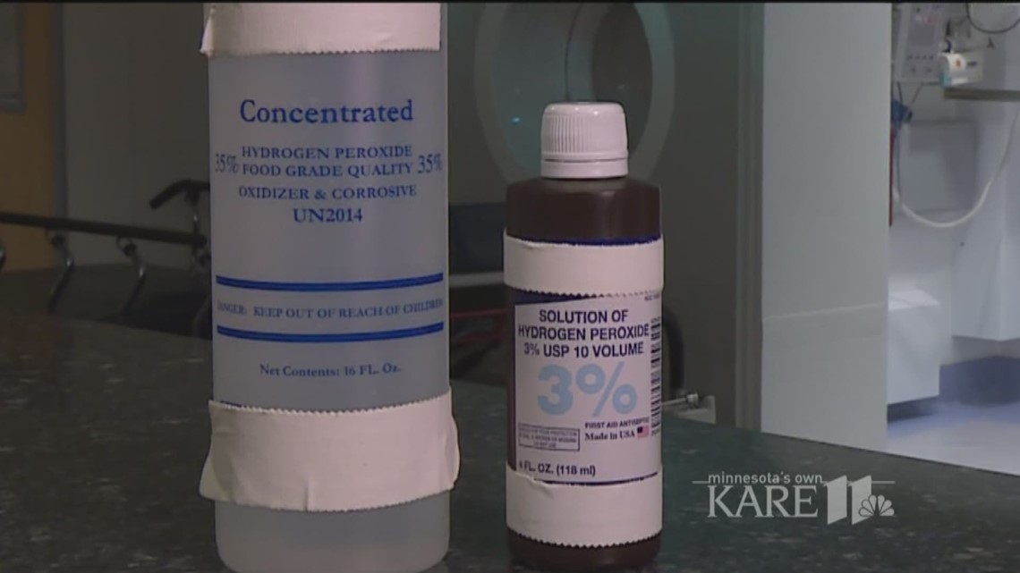 Doctors warn of potent peroxide poisoning risk | kare11.com