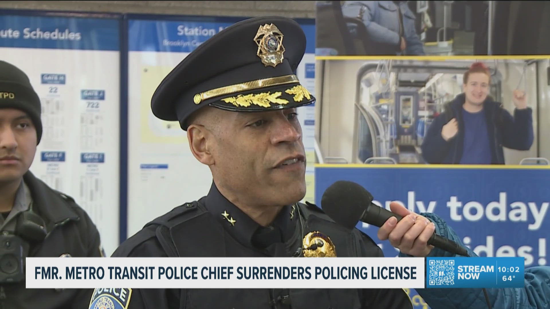 Former Metro Transit Police chief surrenders peace officer license over ...