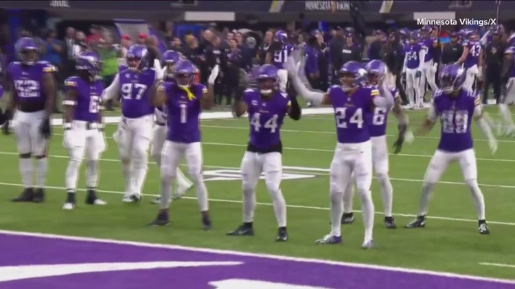Vikings go viral with celebration dances: Which is your favorite ...