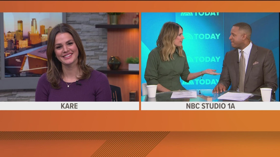 KARE 11's Alicia Lewis chats with TODAY's Savannah Guthrie and Craig Melvin | kare11.com