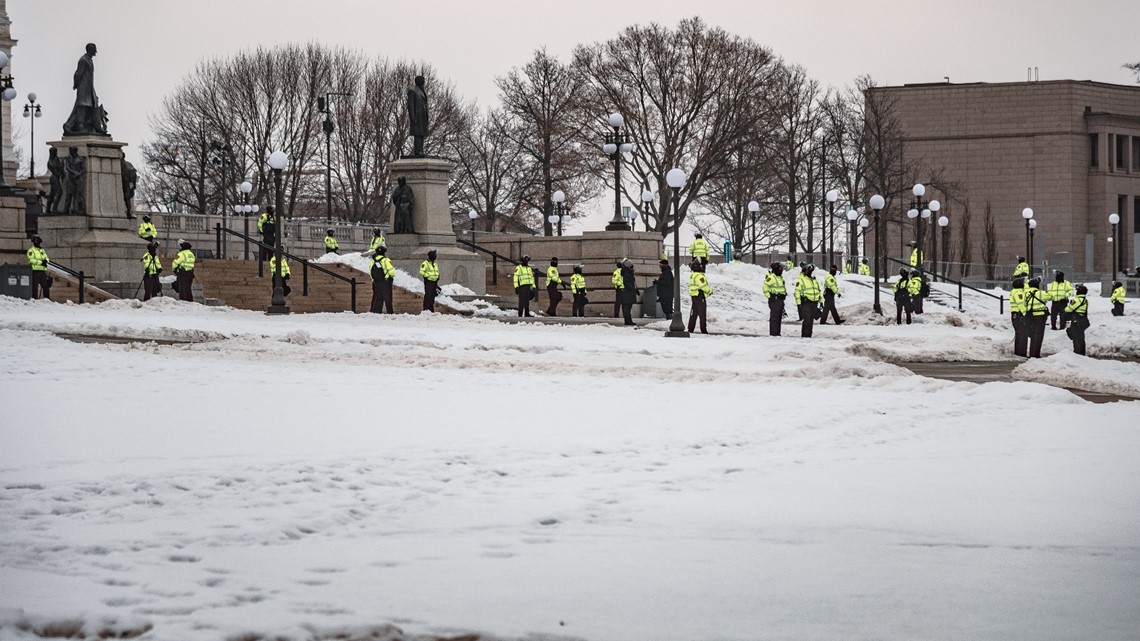 Small weekend protests at Minnesota Capitol, no arrests | kare11.com