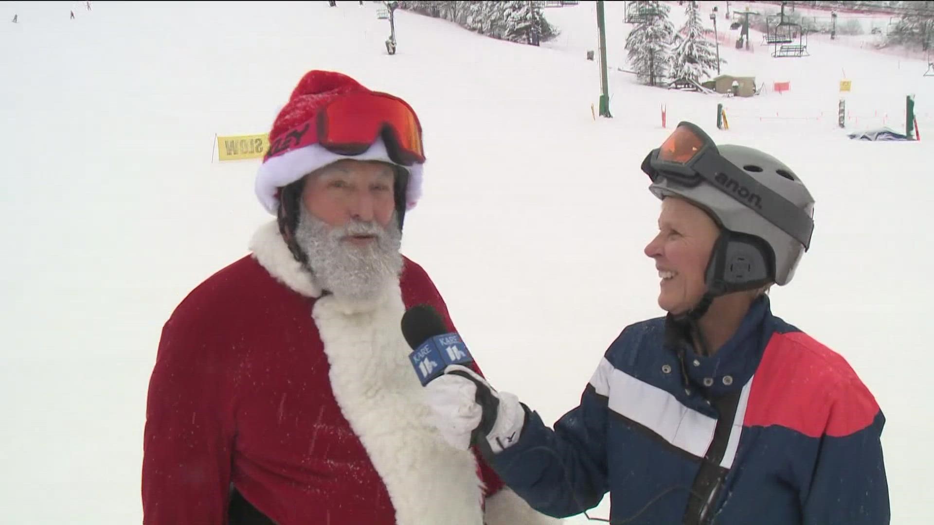 Ski with Santa on Saturday for Claus Day at Afton Alps | kare11.com