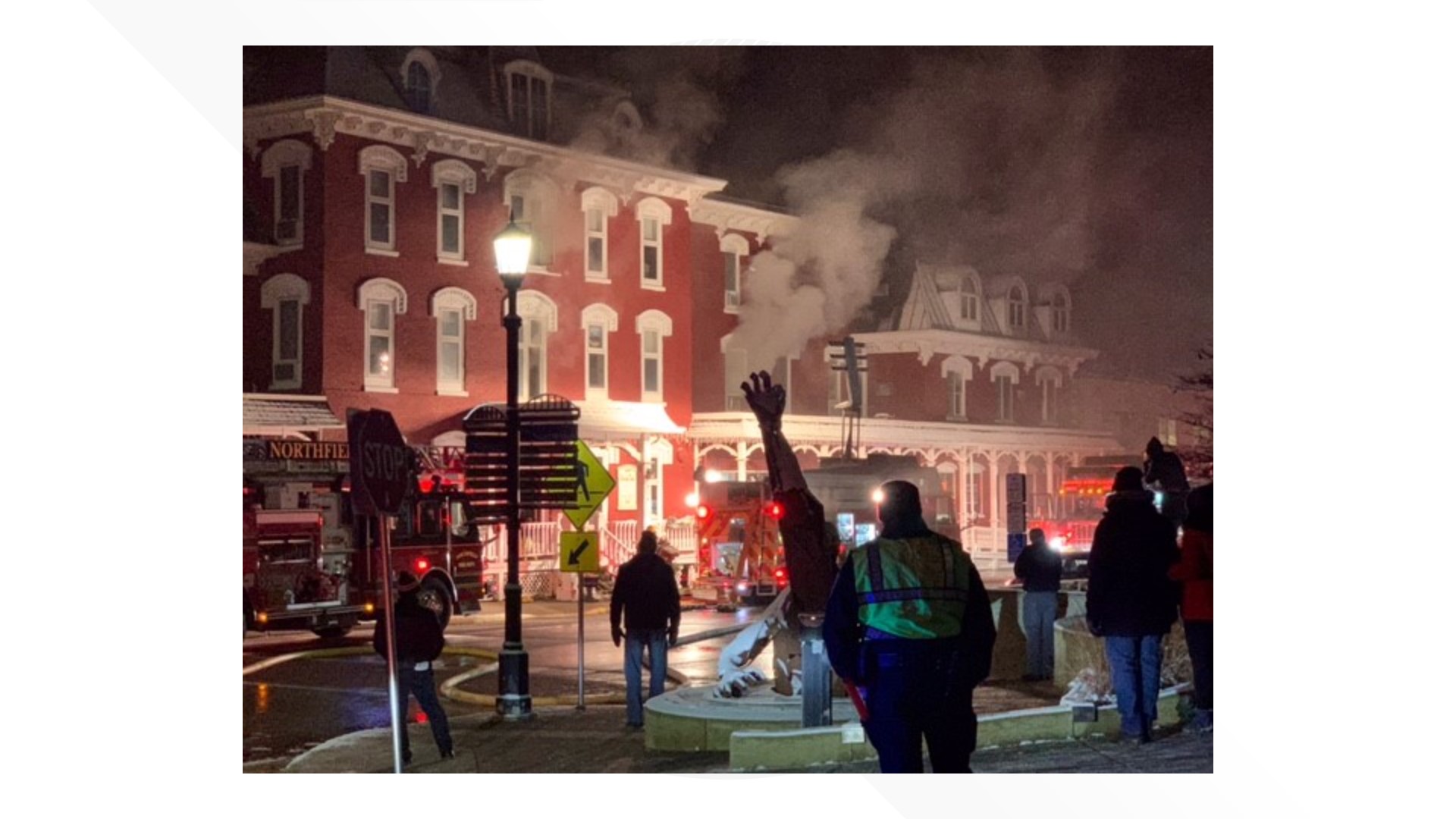 Crews battle fire at historic Archer House River Inn | kare11.com