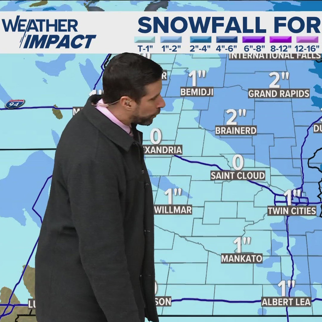 Weather Impact Alert for snow Thursday through Friday | kare11.com