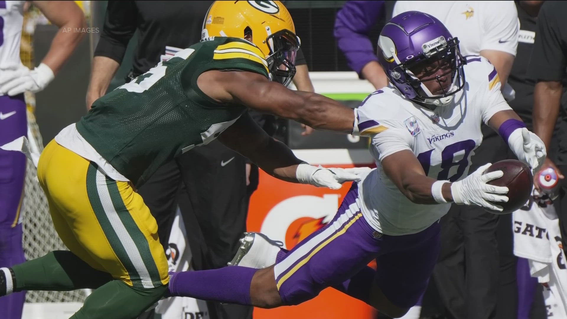 Vikings fans and players prepare for important rivalry game with Green ...