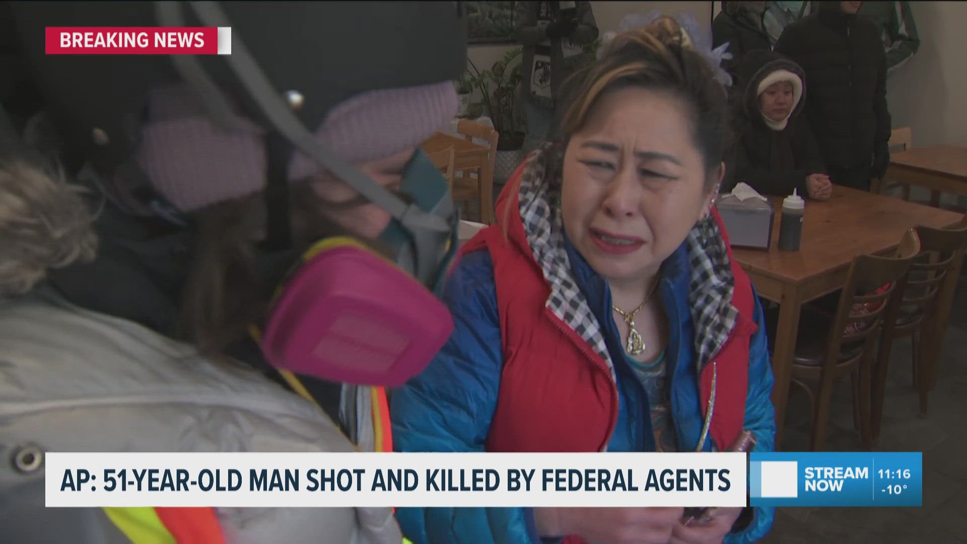 'I want everybody to be safe' | Woman lets people inside business to ...