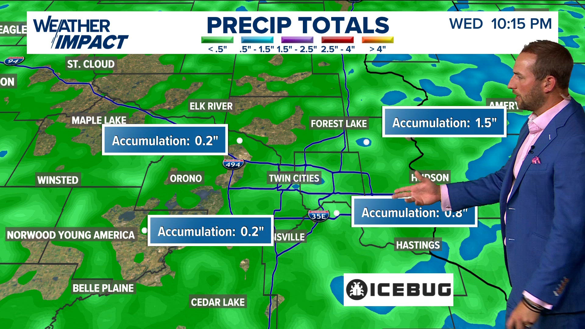 WEATHER: Scattered rain and cooler Thursday | kare11.com