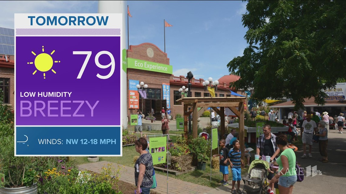 WEATHER: Breezy and bright | kare11.com