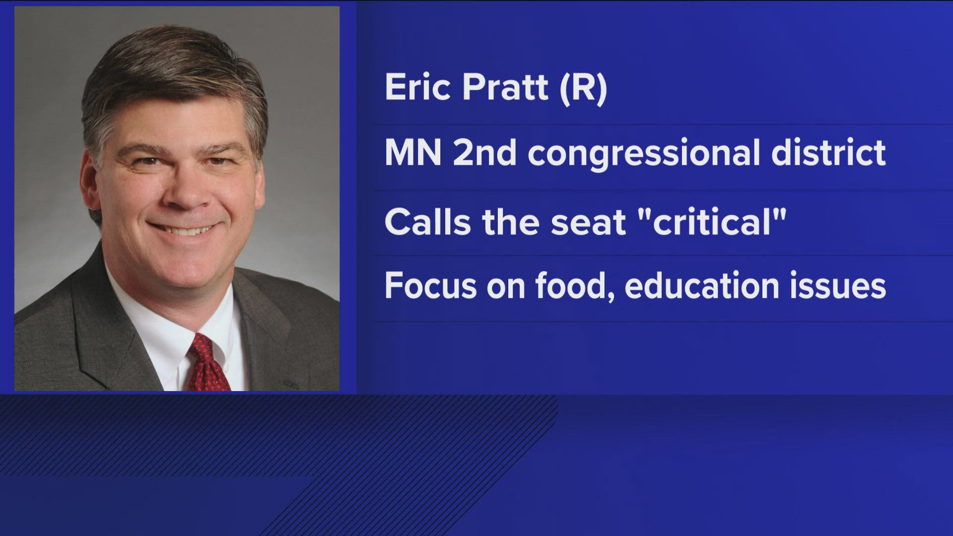Sen. Eric Pratt enters race for Minnesota's 2nd District seat | kare11.com