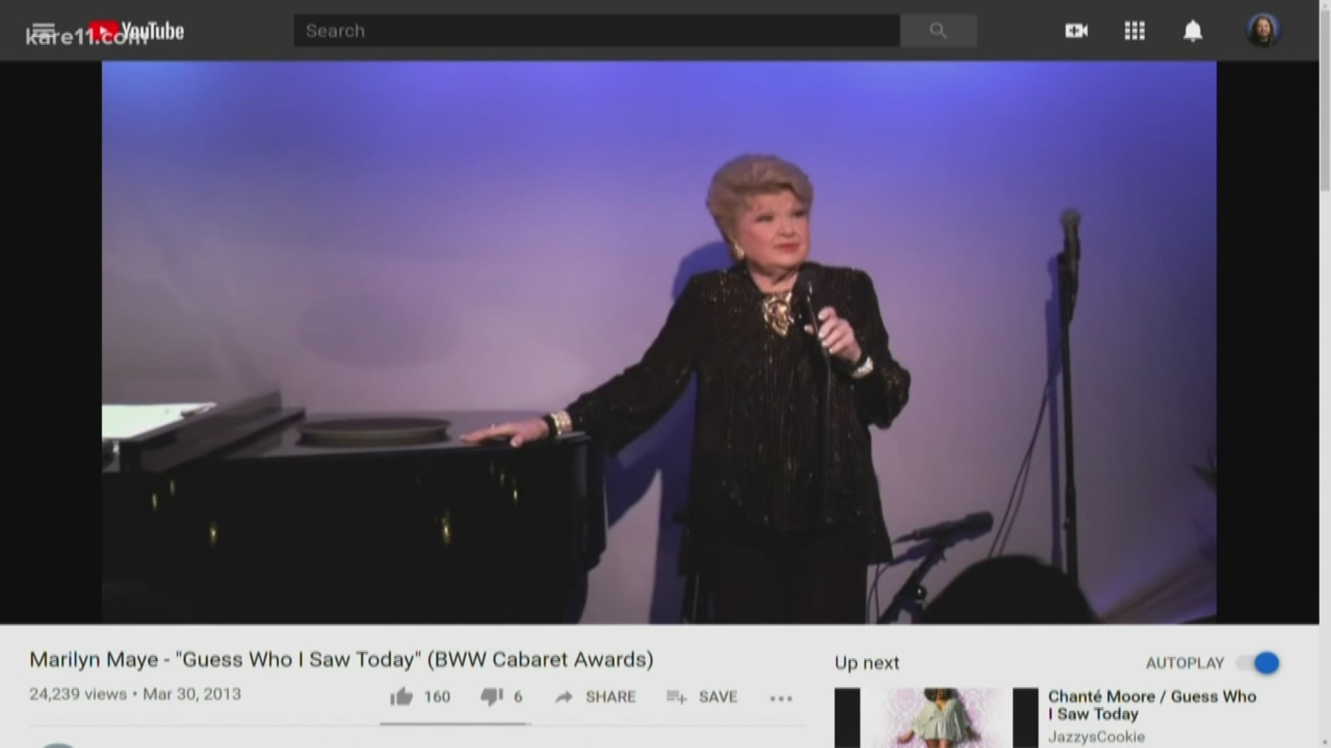 Marilyn Maye is still making beautiful music at 91 | kare11.com