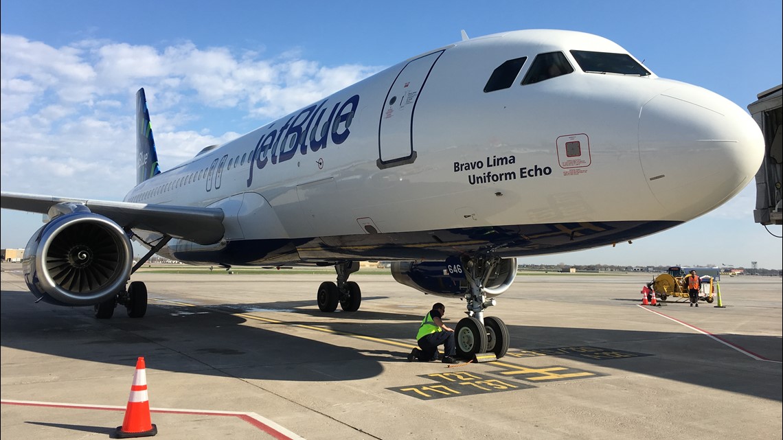 JetBlue celebrates inaugural flight at MSP | kare11.com