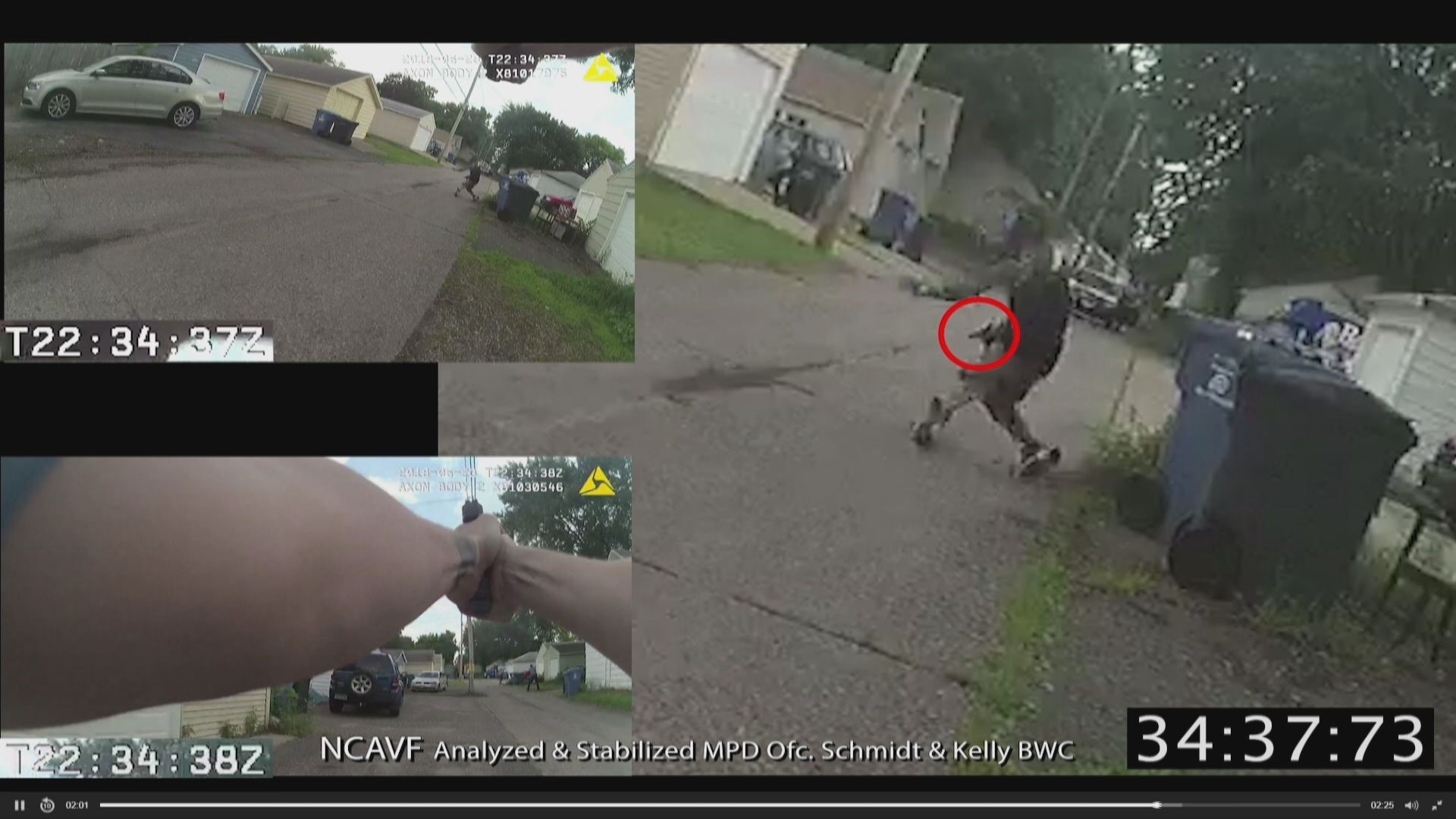 Body cam video released in officer-involved shooting of Thurman Blevins ...