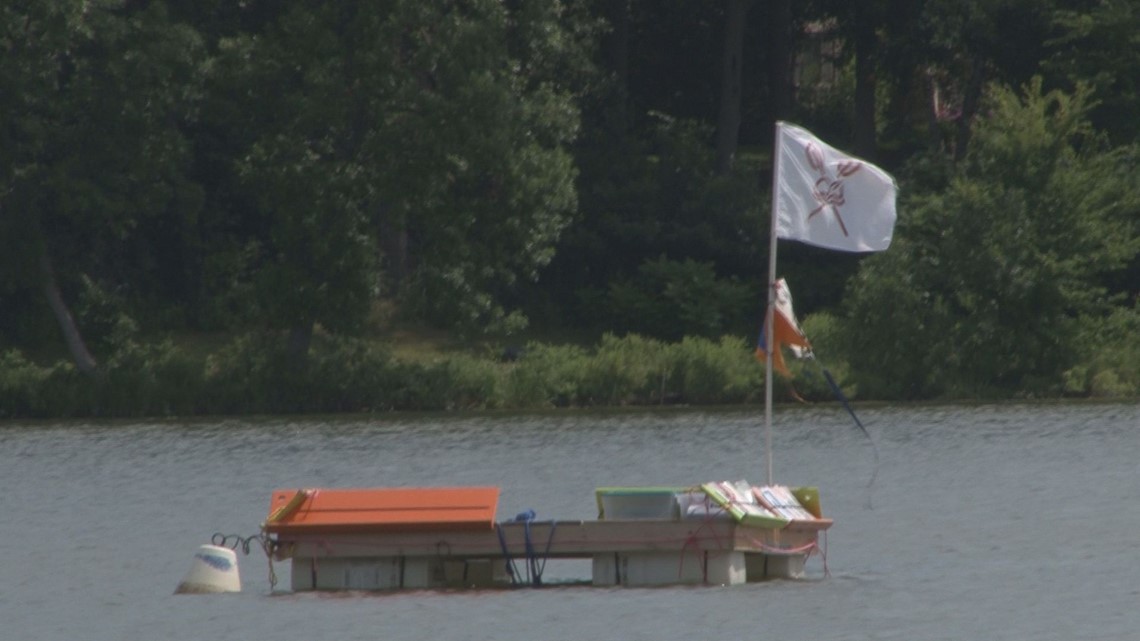 'Floating Library' returns to Lake Phalen | kare11.com