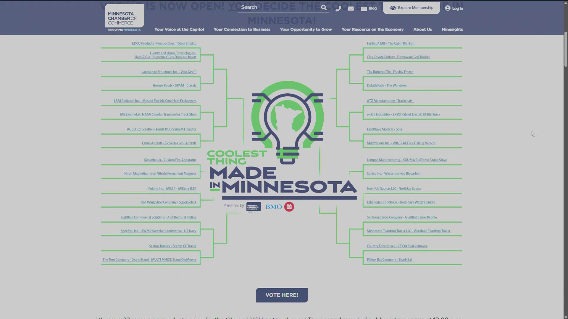Vote for the Coolest Thing Made in Minnesota 2025 | kare11.com