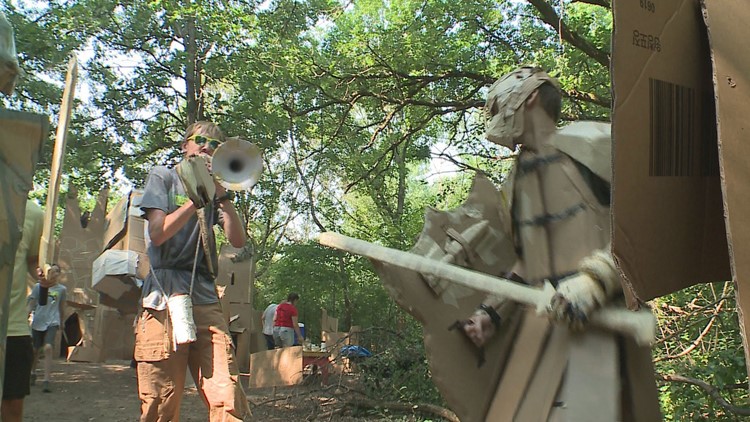 Exploring 'Adventures in Cardboard' camp | kare11.com
