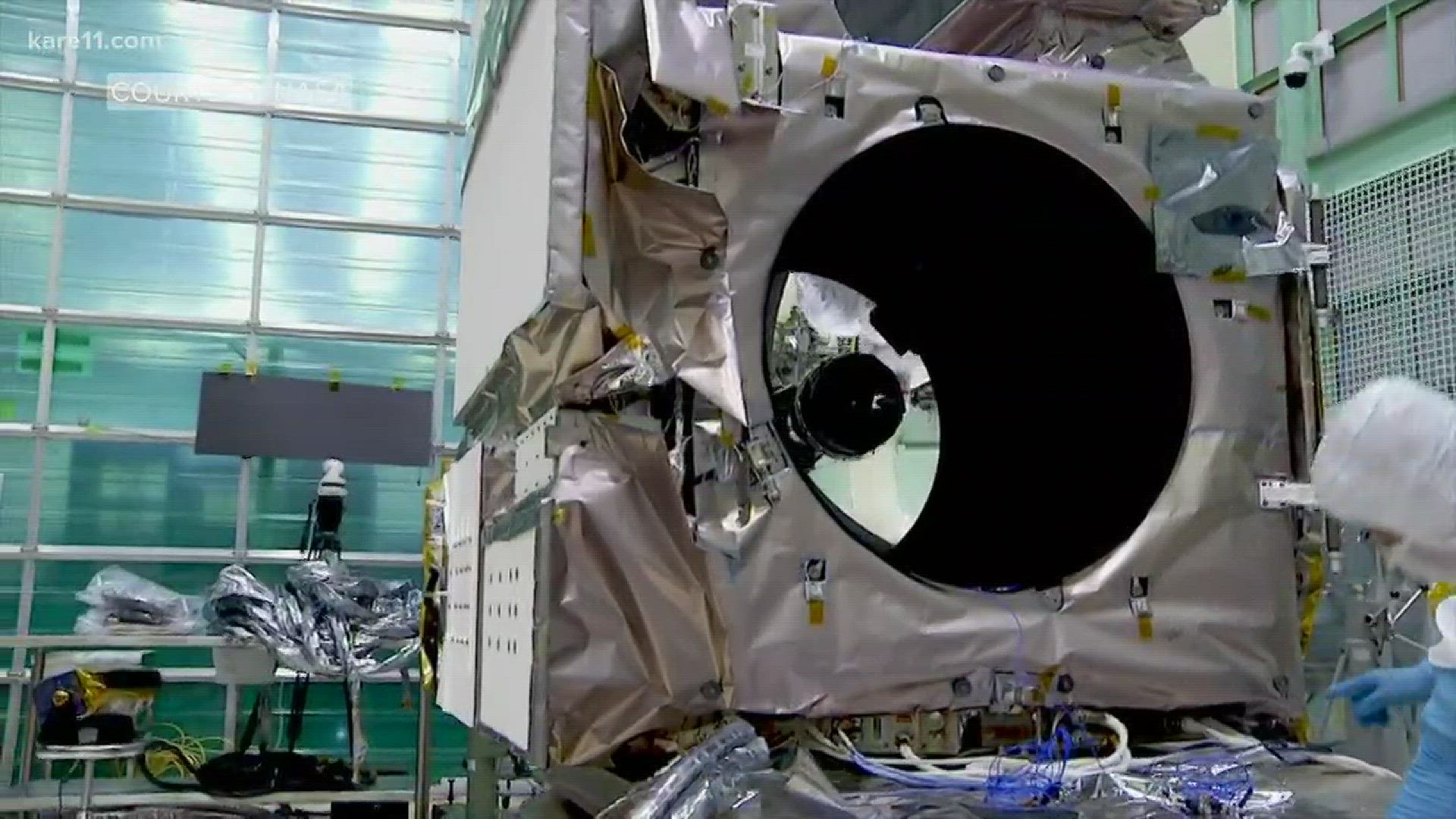 NASA's new satellite uses lasers to measure ice | kare11.com