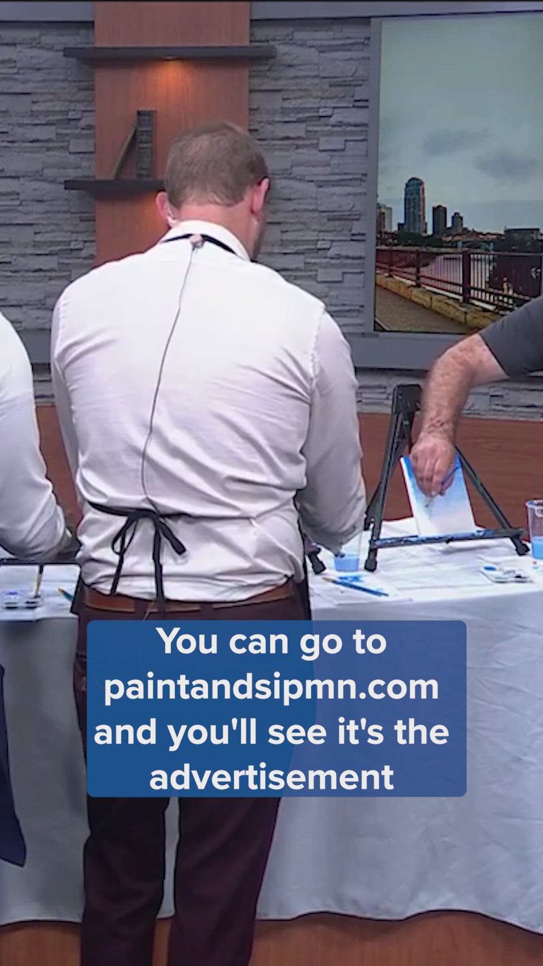 KARE 11 Sunrise takes Bob Ross painting lesson | kare11.com