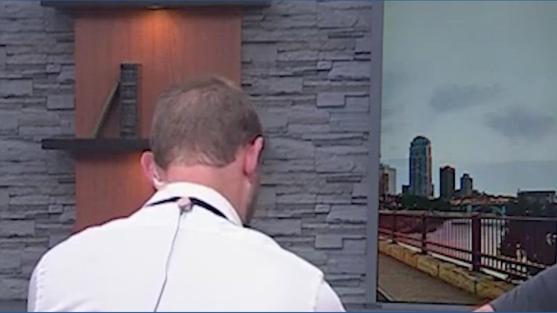 KARE 11 Sunrise takes Bob Ross painting lesson | kare11.com