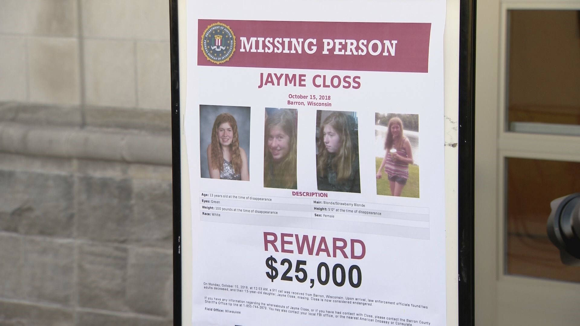 Jayme Closs family: 'We will never stop looking for you' | kare11.com