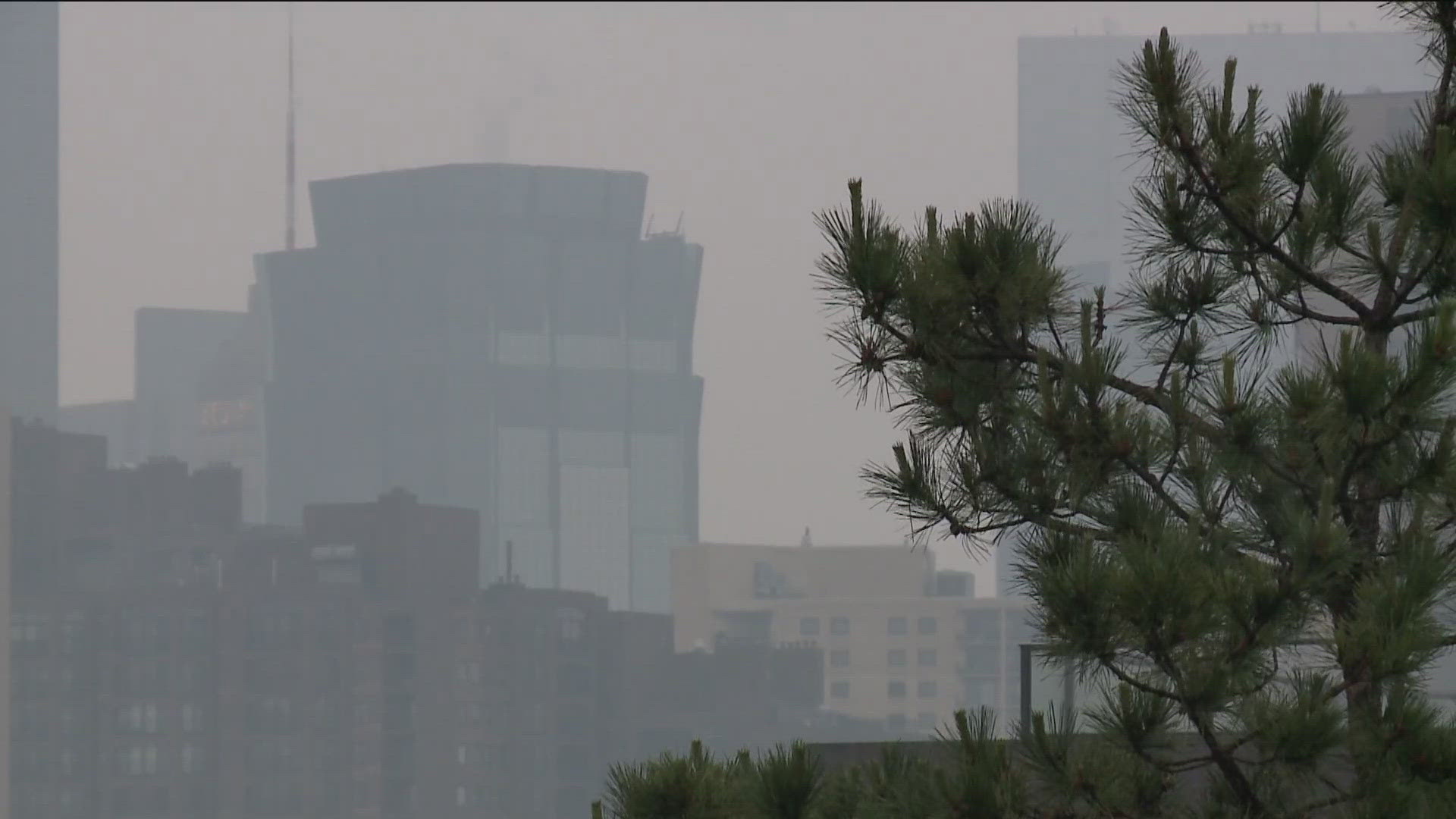 Wildfire smoke worsens Minnesota air quality in 2025 | kare11.com