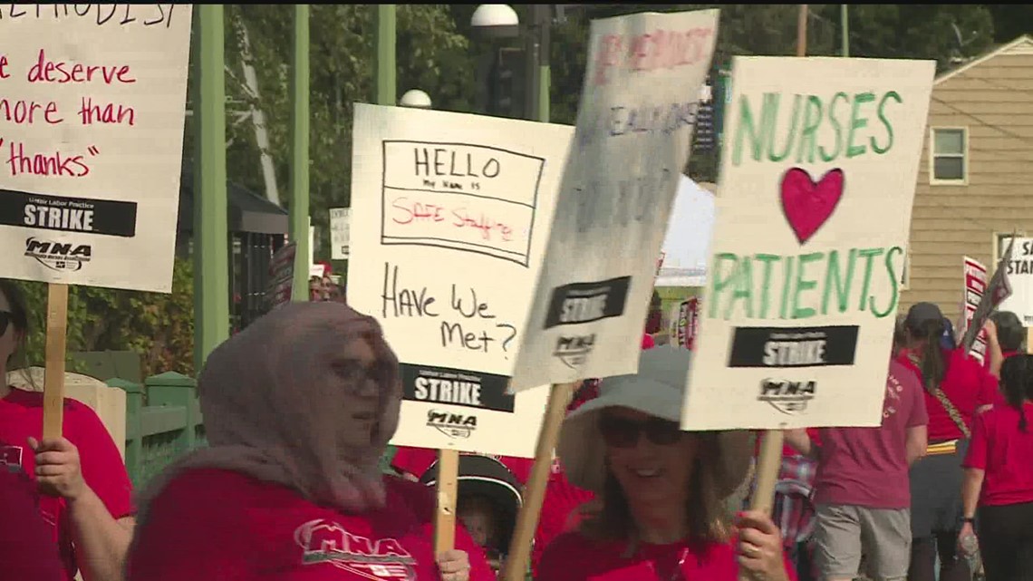 Labor expert discusses historic nurses strike | kare11.com
