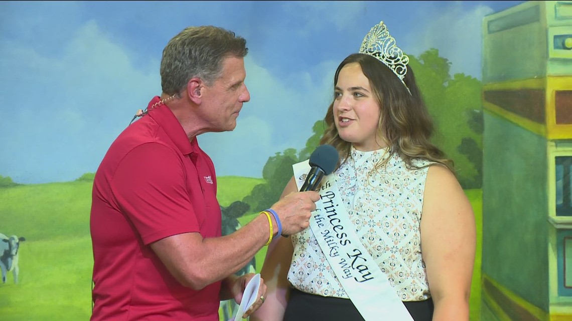 Princess Kay of the Milky Way stops by the KARE 11 Barn | kare11.com