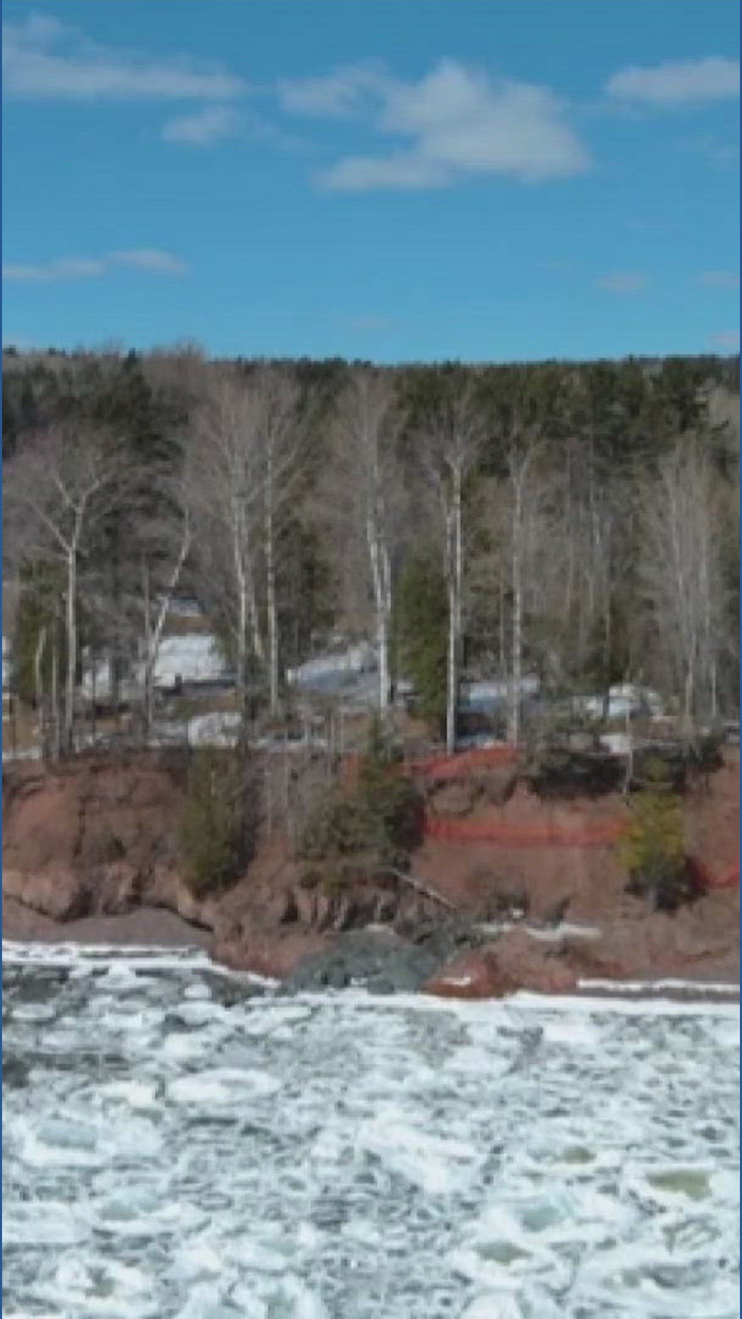 Duluth cemetery eroding into Lake Superior | kare11.com