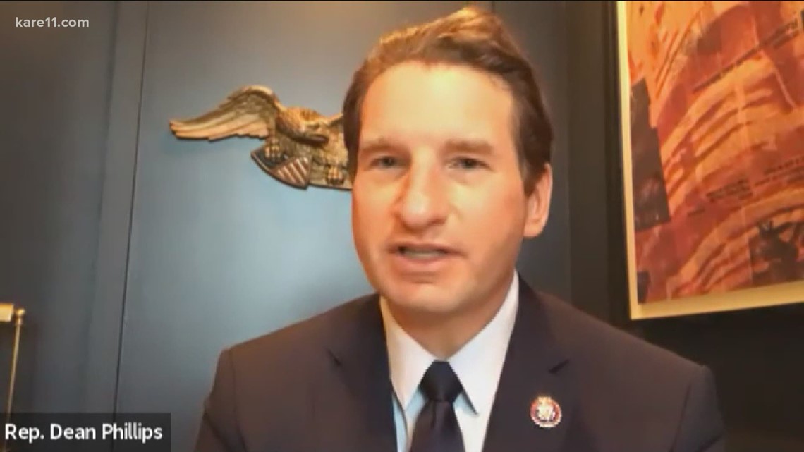 Congressman Dean Phillips describes chaos at the capitol during ...