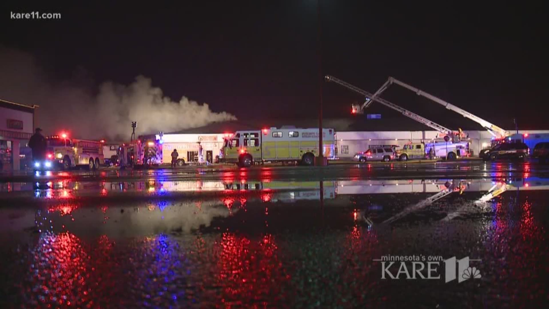 Fire destroys Forest Lake gun shop | kare11.com
