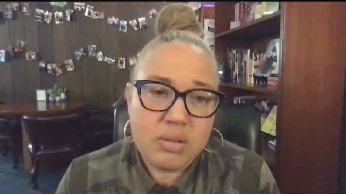 Minneapolis North principal Mauri Friestleben speaks with KARE 11 ...