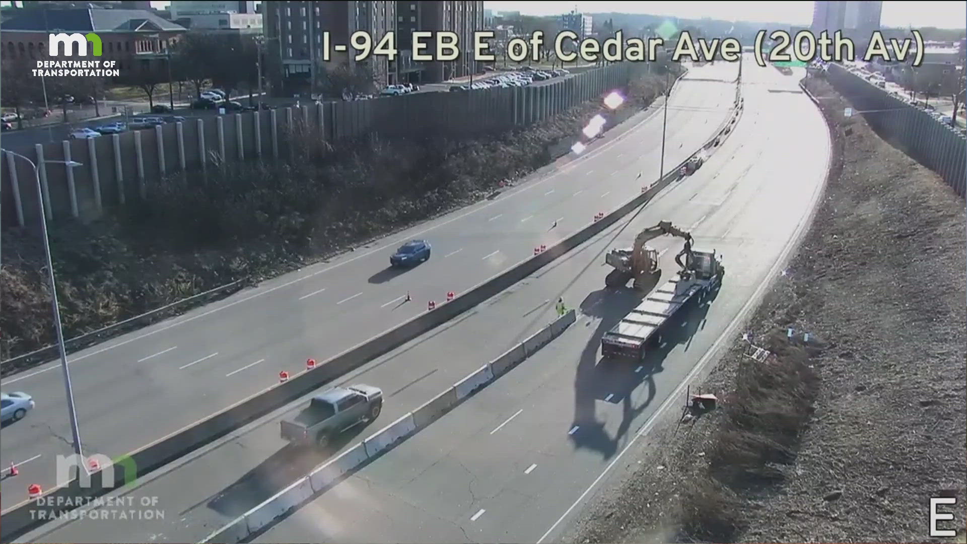 Stretch of I-94 closed this weekend, down to 2 lanes until fall ...