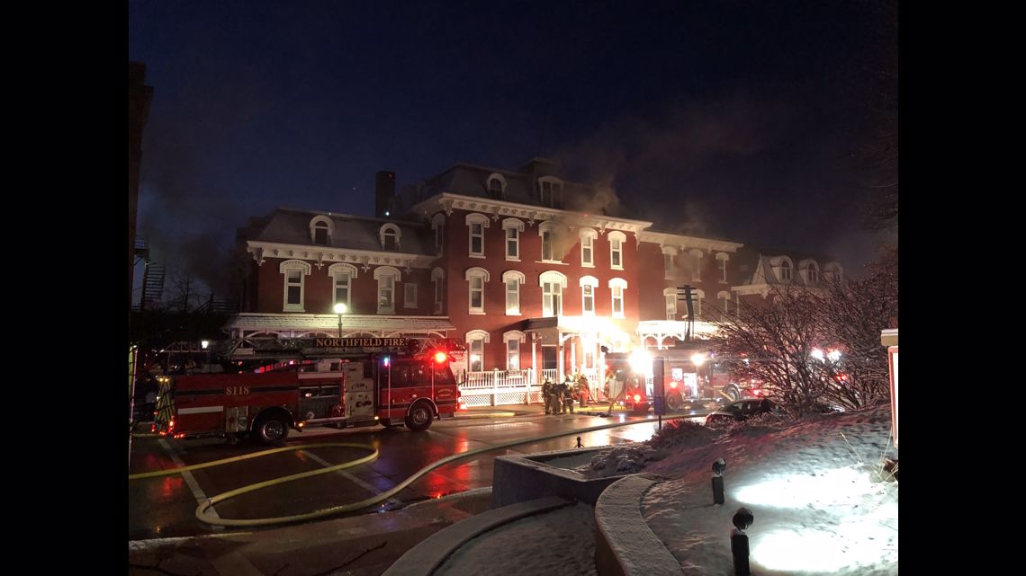 Crews battle fire at historic Archer House River Inn | kare11.com