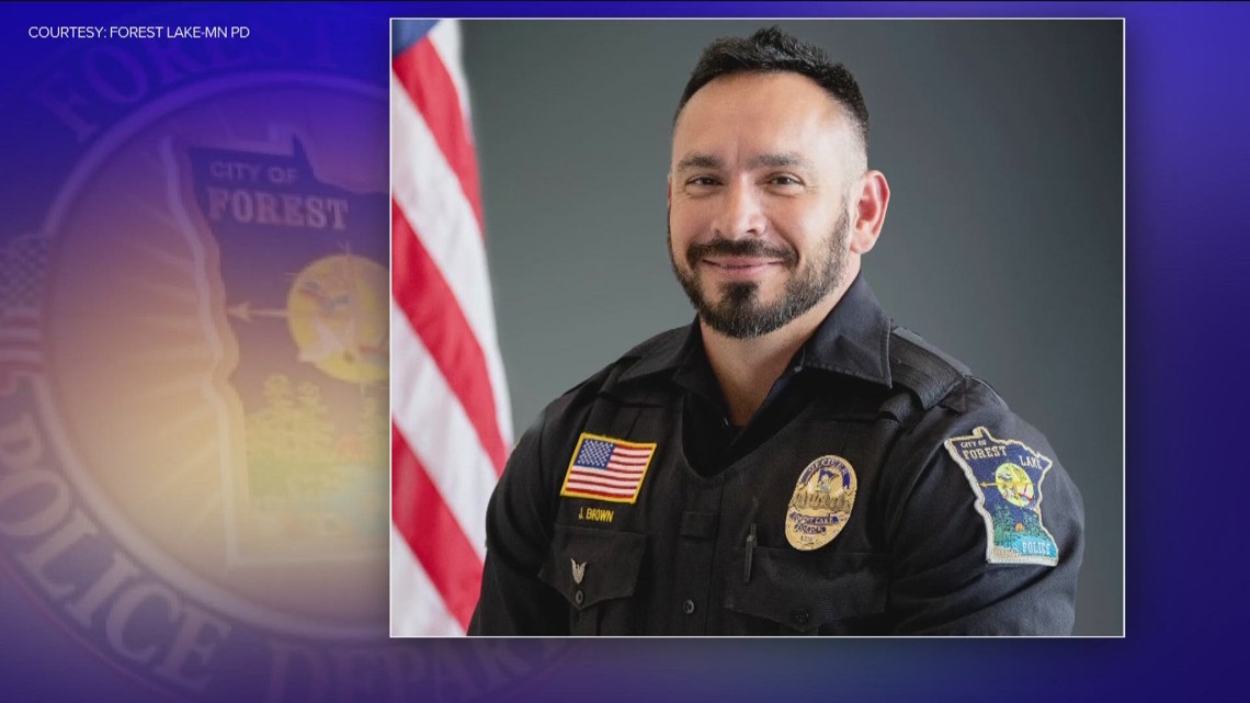 Forest Lake honors fallen detective Josh Brown | kare11.com