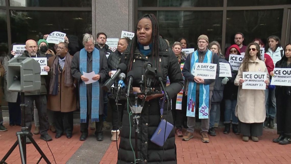 Minneapolis activists, faith leaders announce 'ICE out' protest ...