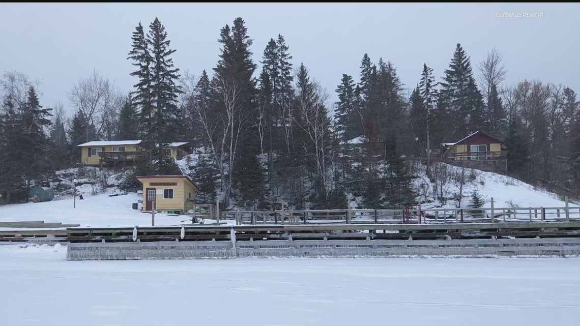 Stubborn snow, ice persist on some Minnesota lakes | kare11.com