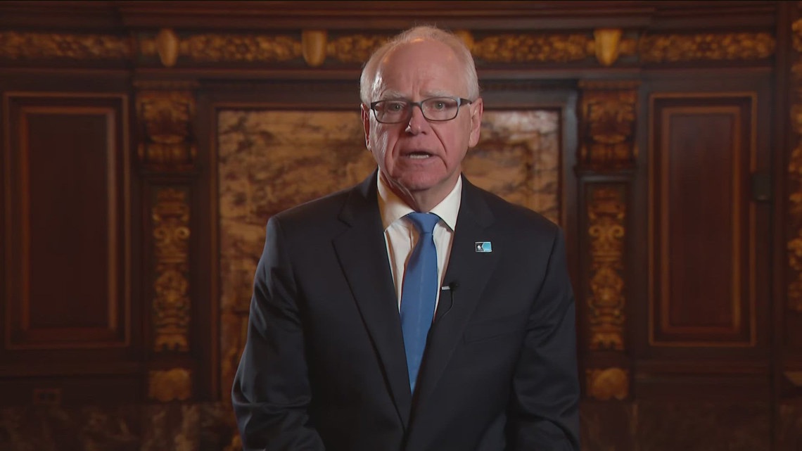 Gov. Walz to President Trump: 'Let's turn the temperature down ...