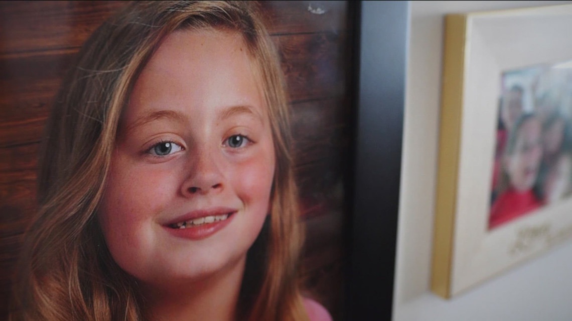 11-year-old girl's legacy lives on through organ donation after fatal ...