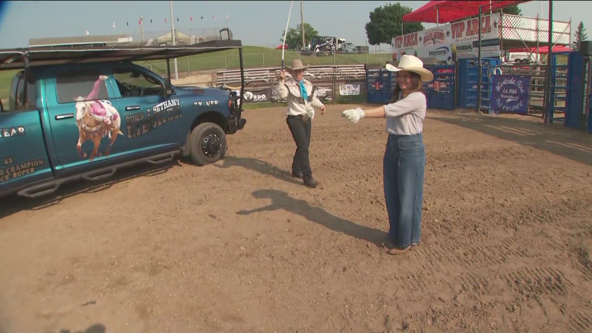Ridin' and Ropin' at the iconic Hamel Rodeo! | kare11.com