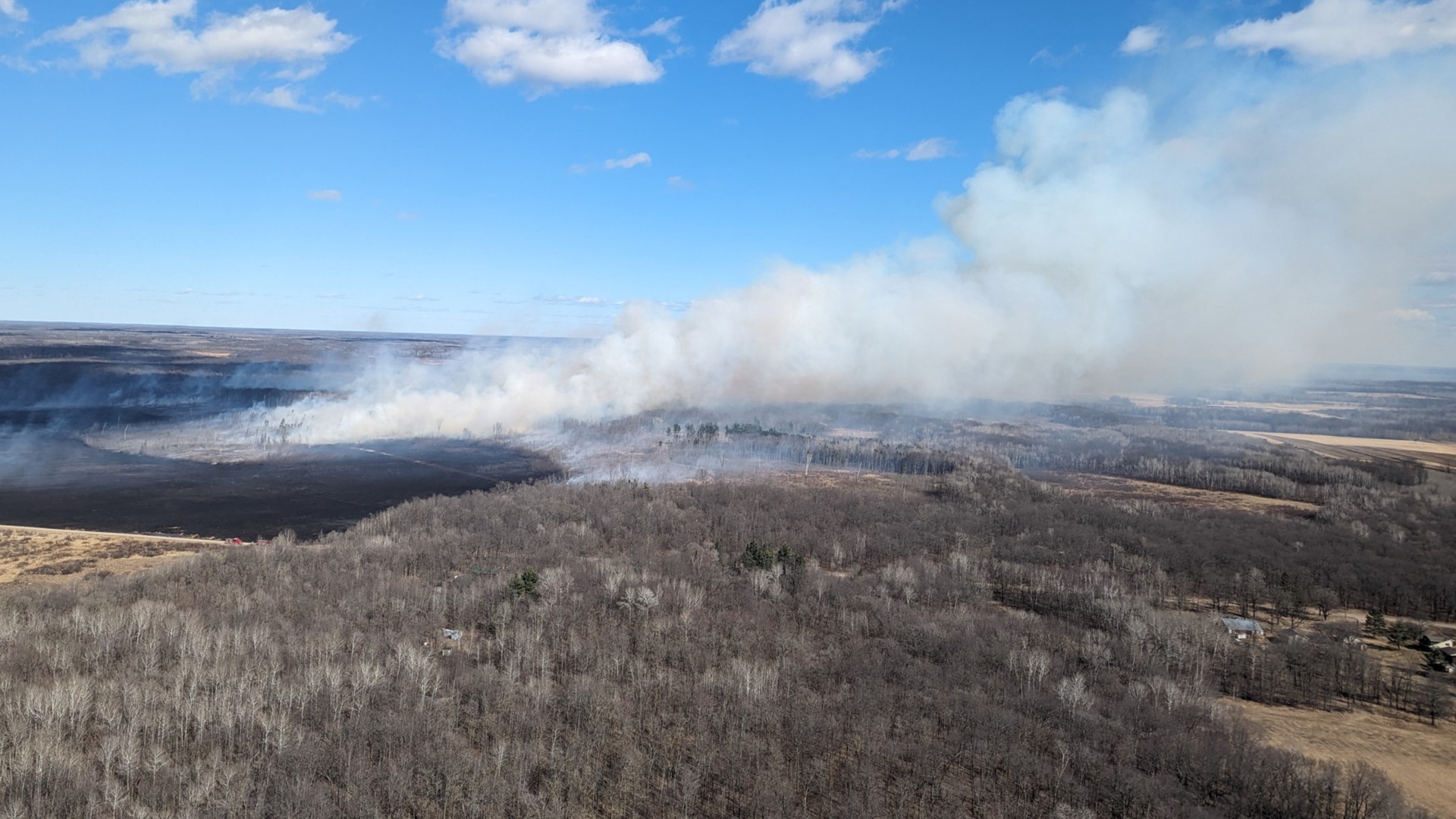 Crews contain blaze near Rum River State Forest | kare11.com