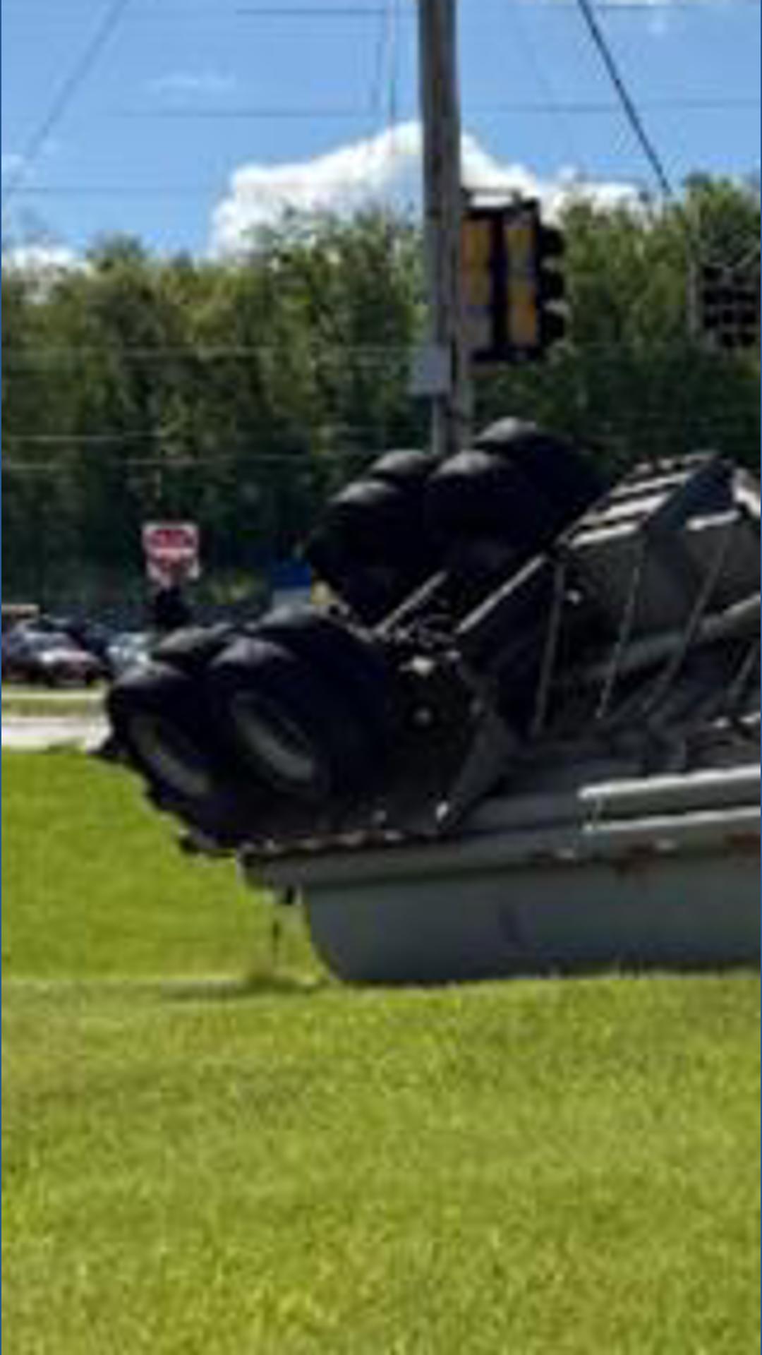 Fuel spills into waterway after semi tips over in southern MN | kare11.com