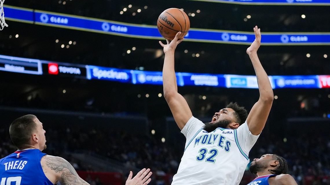 Towns, Edwards help Timberwolves rally for win against Clippers | kare11.com