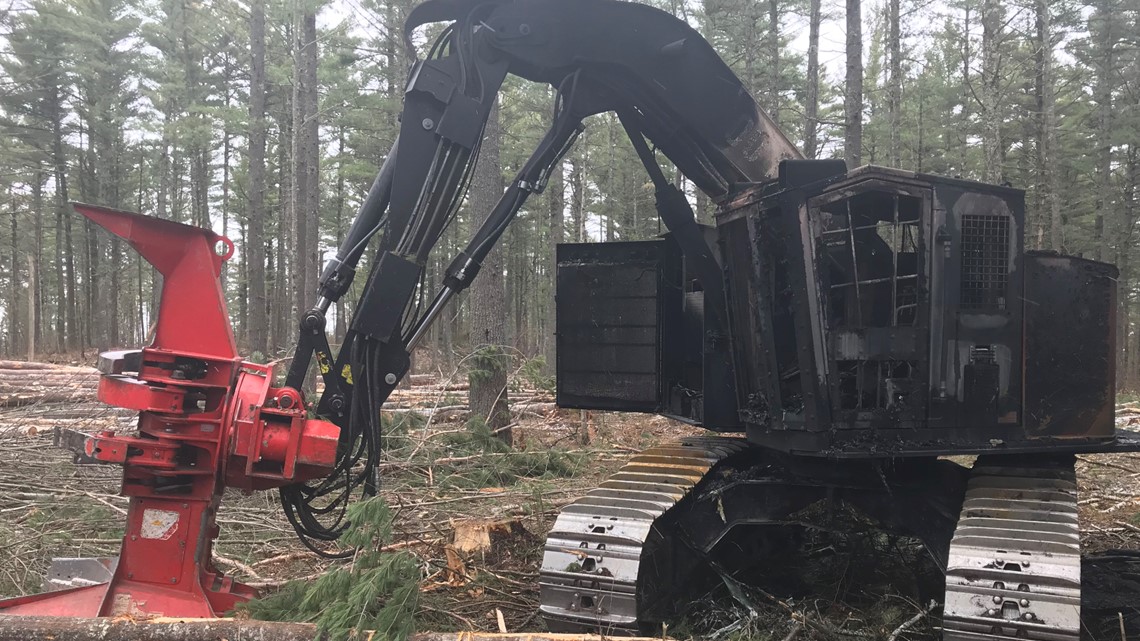 Arson possible in logging equipment fire near Duluth | kare11.com