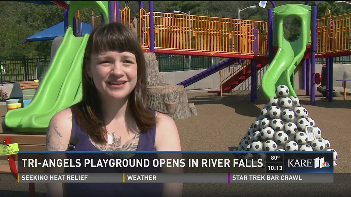 Tri-Angels playground opens in River Falls | kare11.com