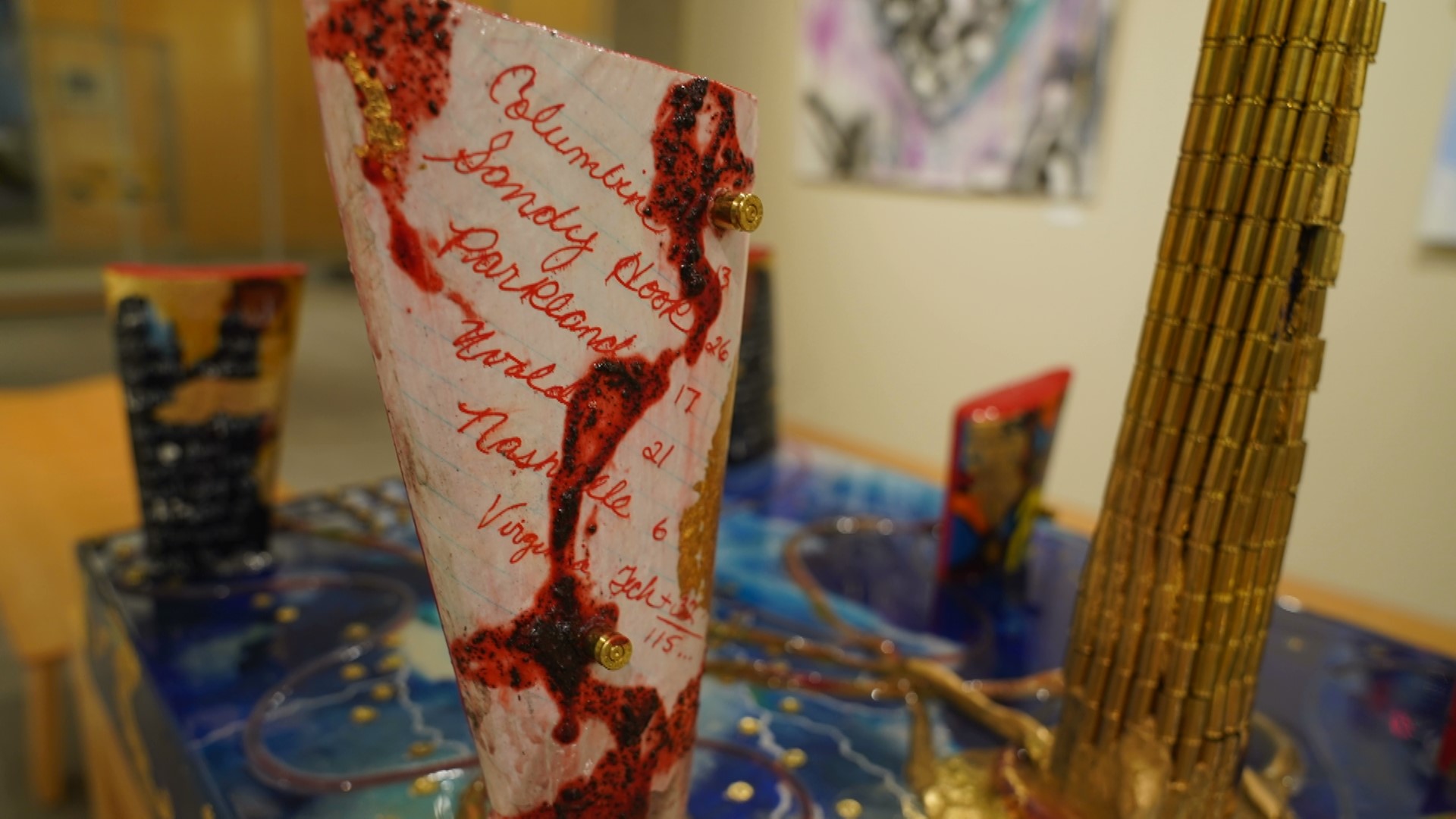 Art is my Weapon: New exhibit addresses gun violence | kare11.com