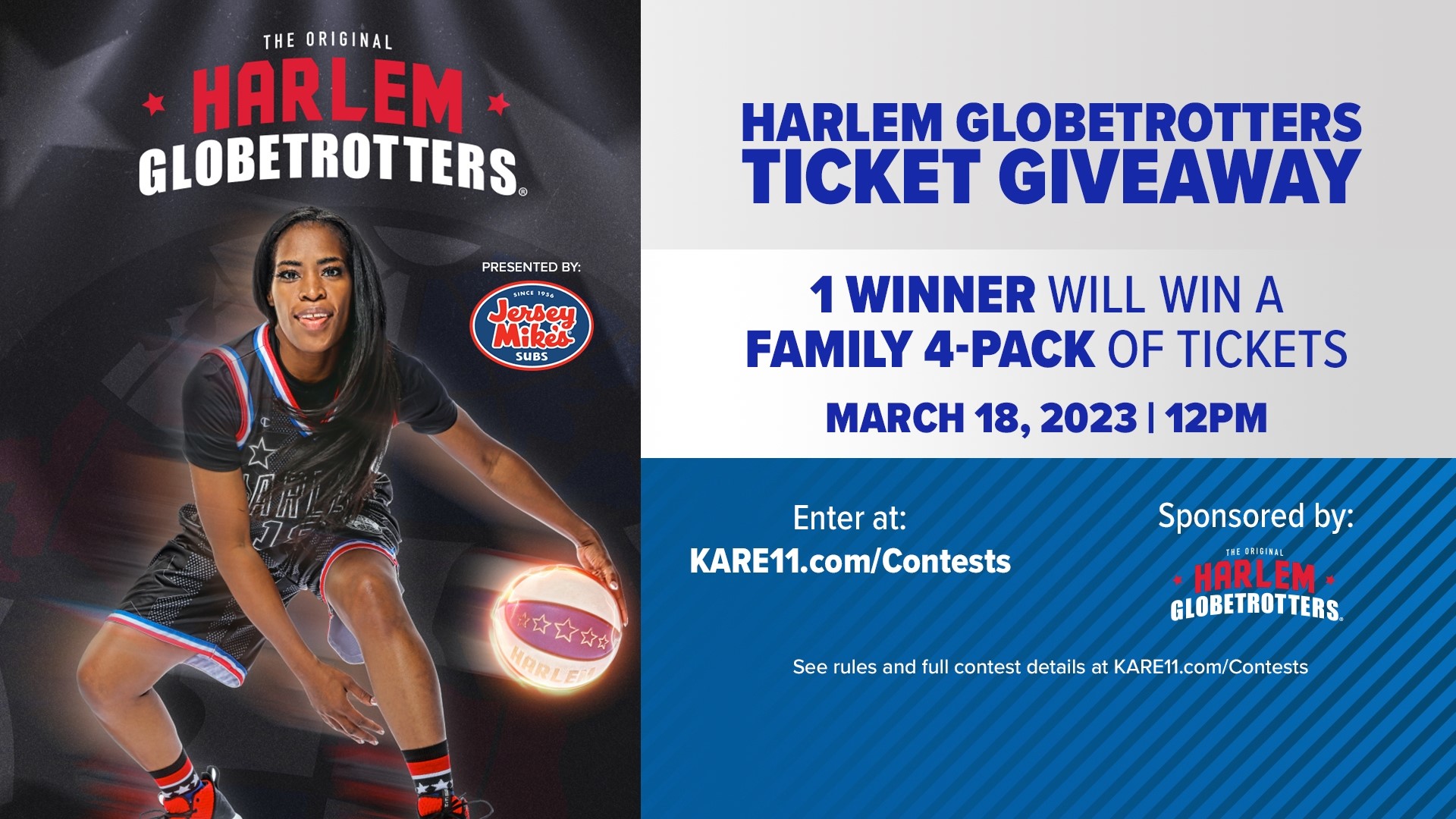 CONTEST: Win tickets to see the Harlem Globetrotters | kare11.com