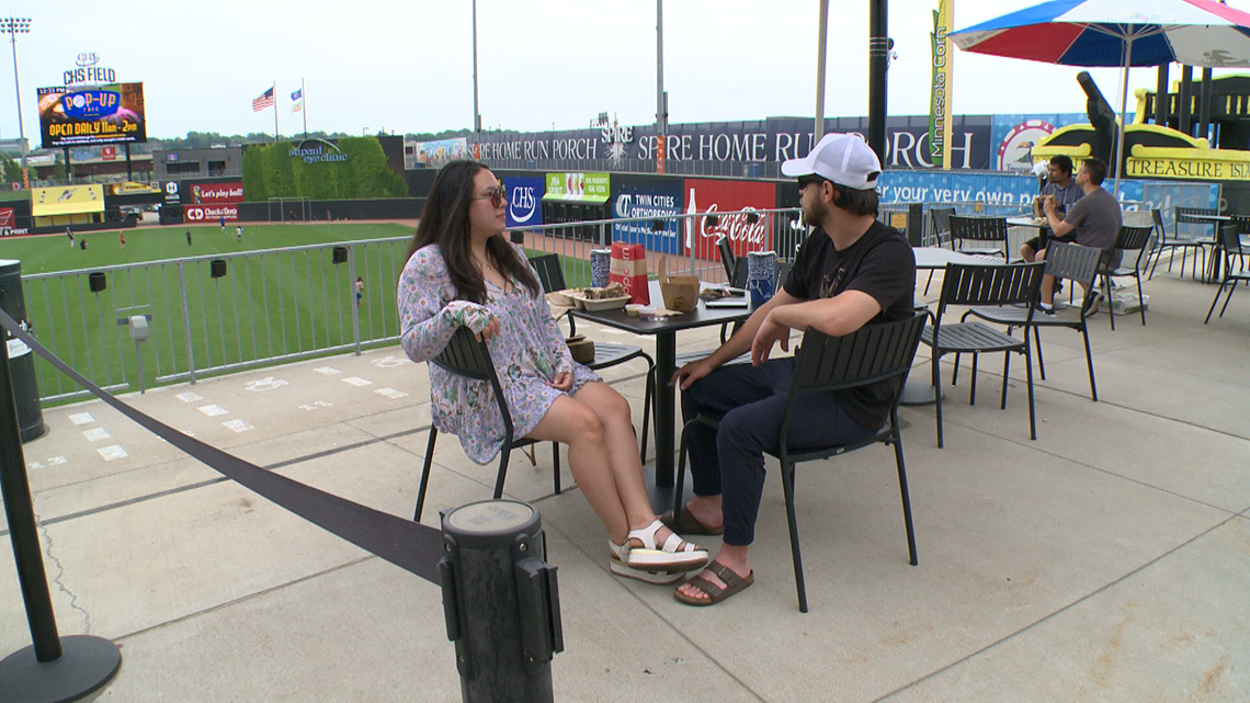 CHS Field gives fans a taste of baseball with Pop-Up Cafe | kare11.com