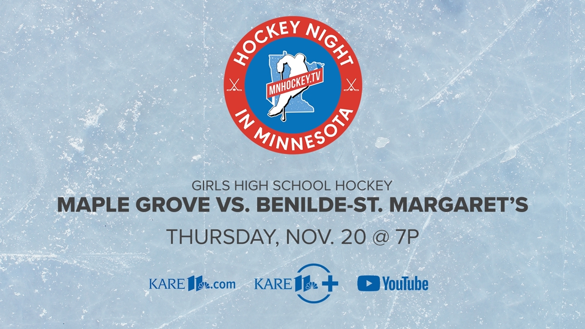 LIVE: Hockey Night in Minnesota | Maple Grove vs. BSM (Girls) | kare11.com