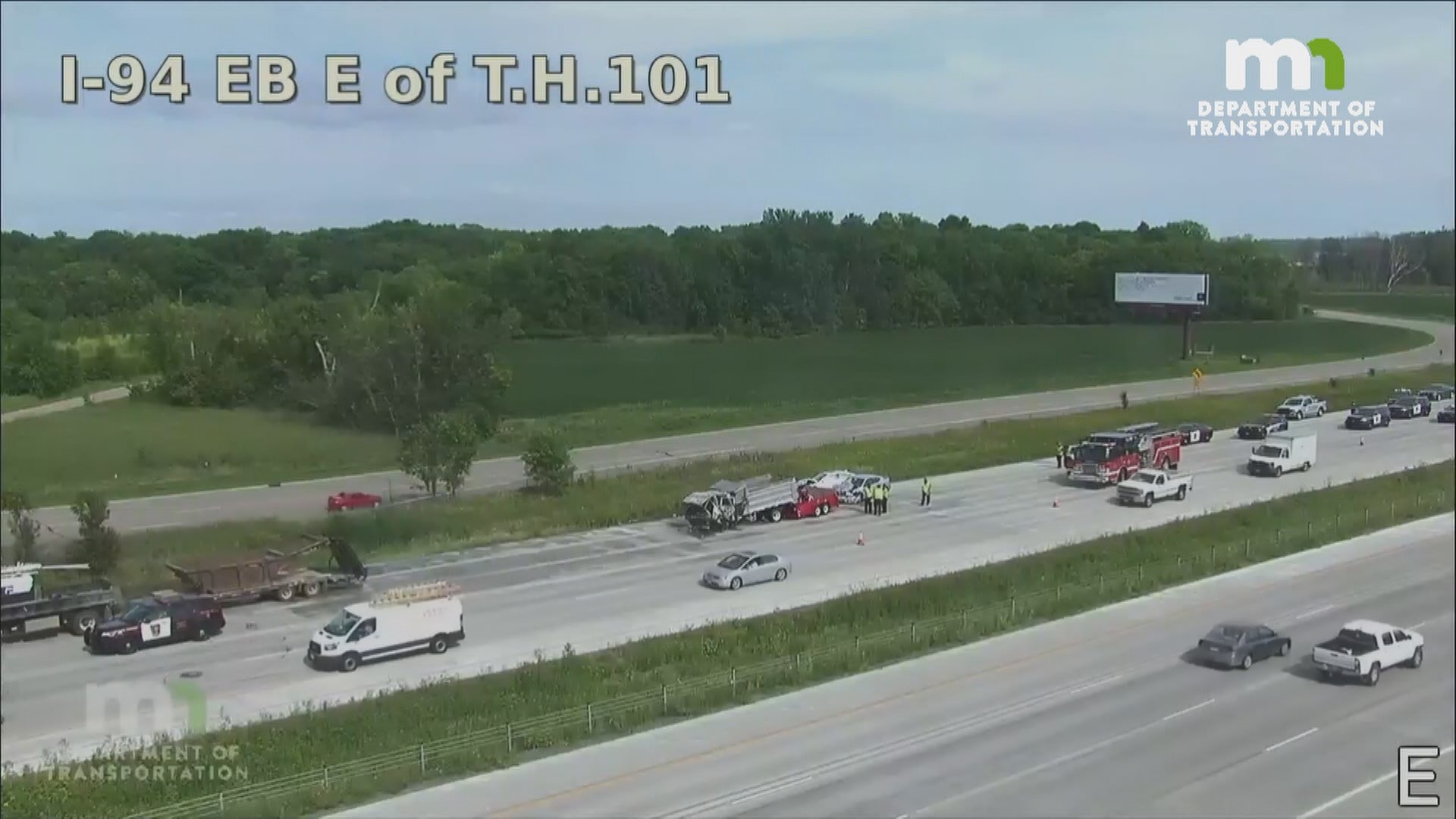 State Patrol investigating a fatal crash on I-94 south of Rogers ...